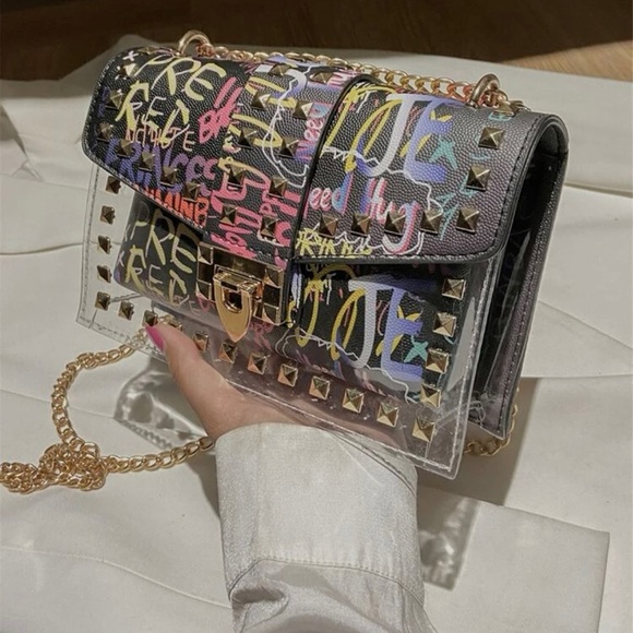 Bags | Mini Graffiti Bag | Poshmark